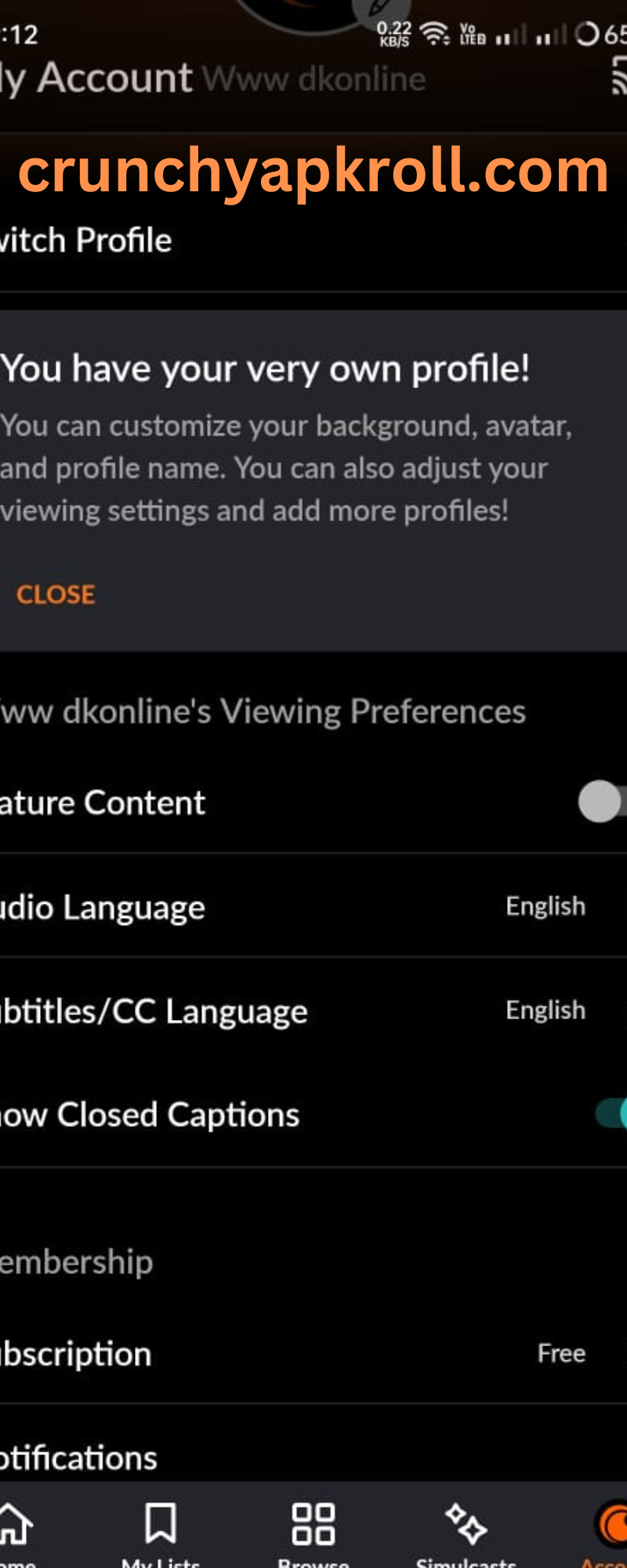 Crunchyroll Mod APK Download (v3.80.2)2025–Premium Unlocked, No Ads, HD